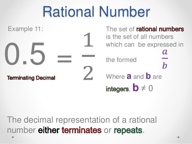 Lesson 1.9 the set of rational numbers