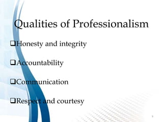 Information Technology Professionalism | PPTX