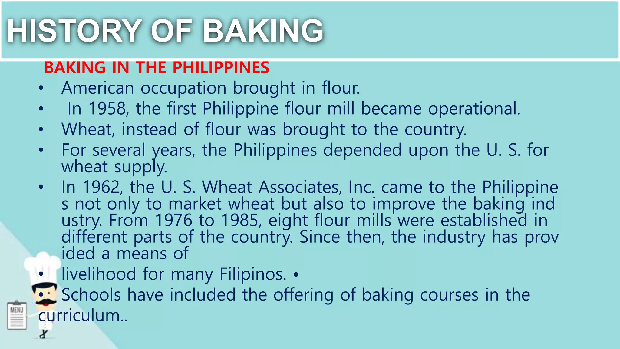 Lesson1:Introduction of baking 1920 | PPTX