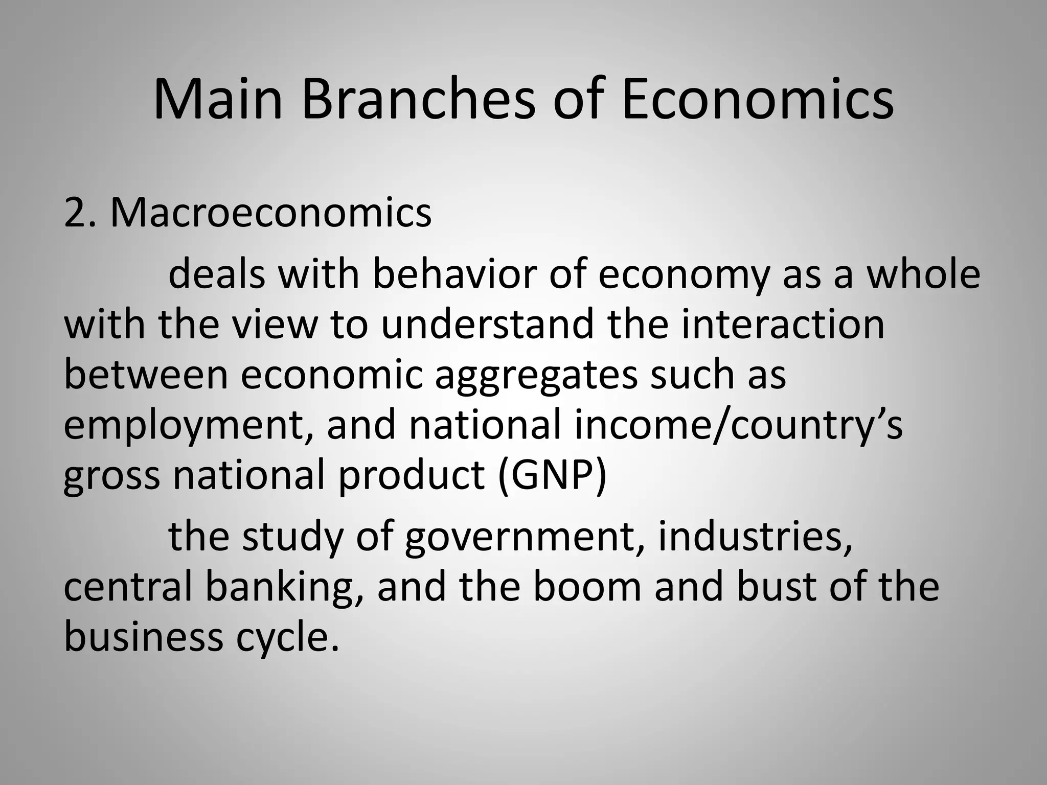 Lesson 1 what is economics | PPTX