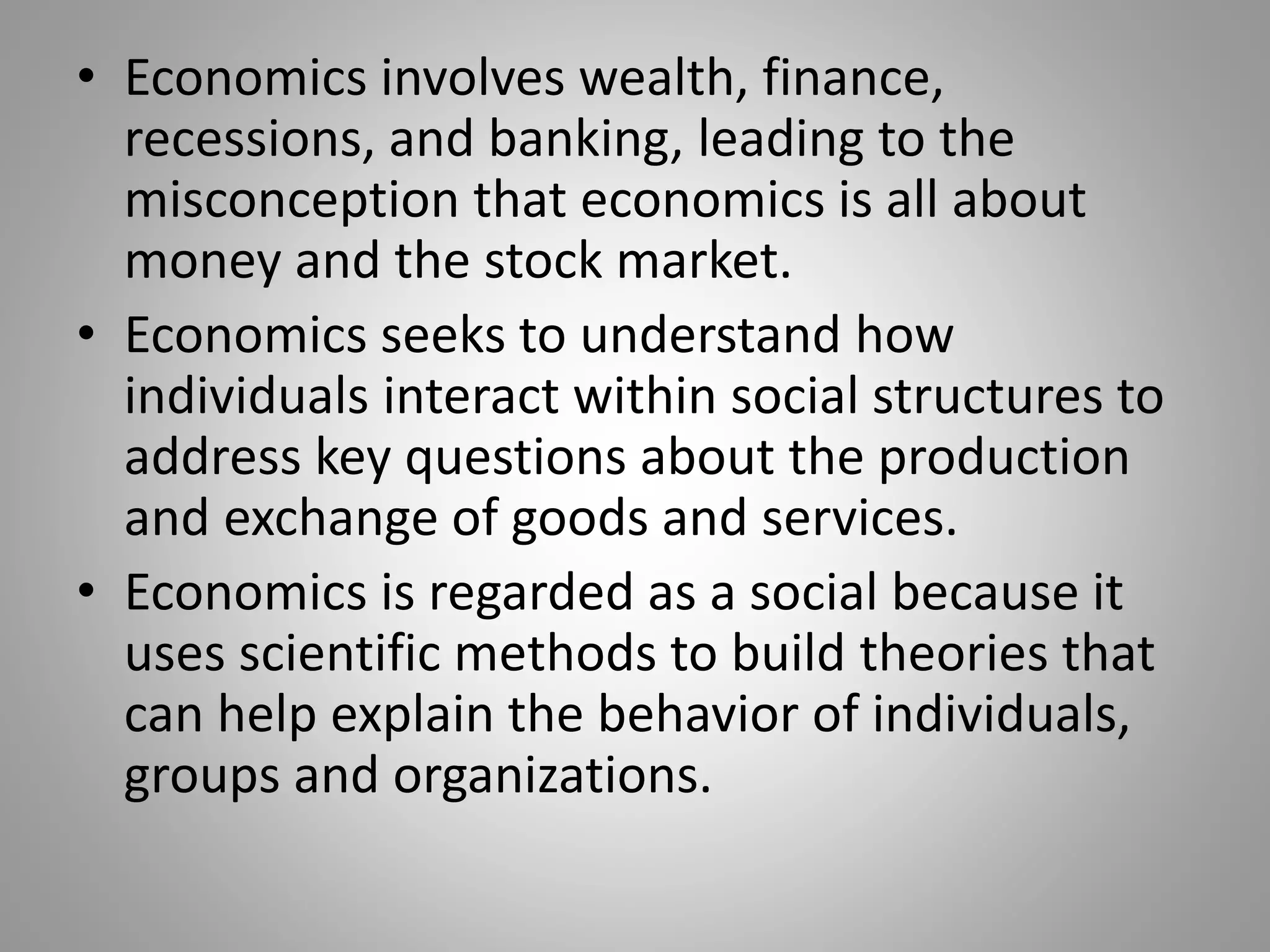 Lesson 1 what is economics | PPTX