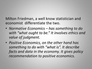 Lesson 1 what is economics | PPTX