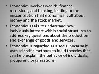 Lesson 1 what is economics | PPTX