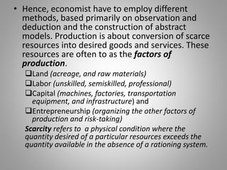 Lesson 1 what is economics | PPTX