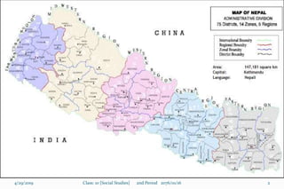 Federal Provinces of Nepal | PPTX