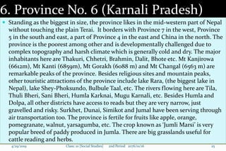 Federal Provinces of Nepal | PPTX