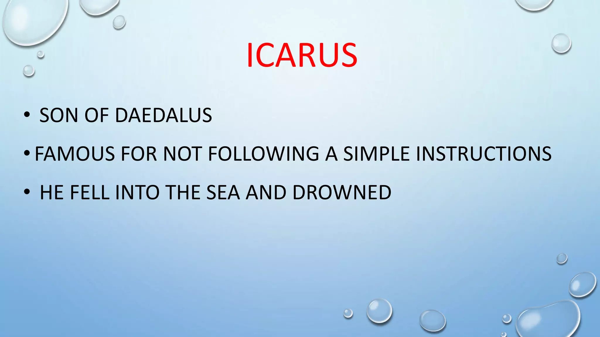 ICARUS | PPT