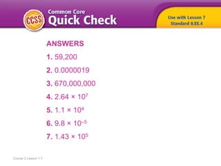 Lesson 1.7 grade 8 | PPTX
