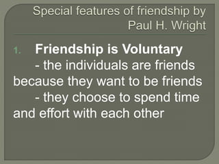 Friends(buddies) | PPTX