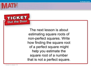 Lesson 1.8 grade 8 | PPT