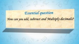 Use Positive Rational Numbers Grade 6 .pptx