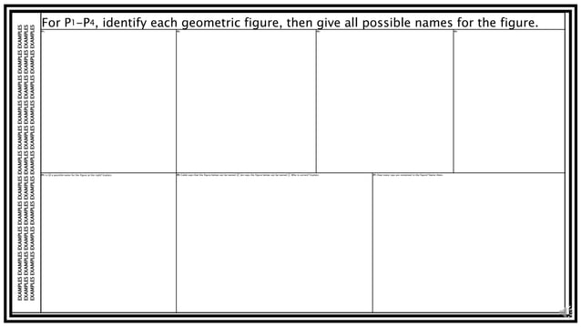 Lesson 1-1: Basic Geometric Figures | PPTX