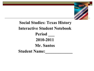Lesson 1.1 texas history v2003 | PPT