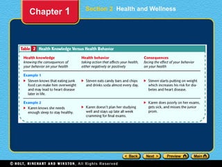Lesson1 2-healthand wellness | PDF