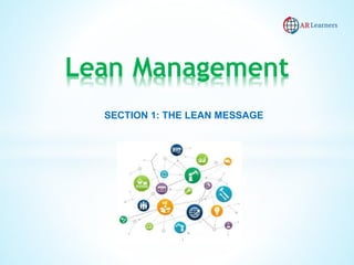 Lean Management Lesson 1 | PPT