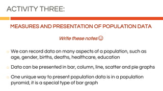 ROGA HSIE Lesson 1.5 Skills Population Pyramids | PPT