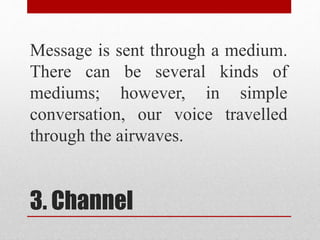 The Communication Process | PPTX