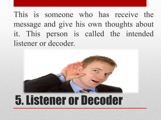 The Communication Process | PPTX