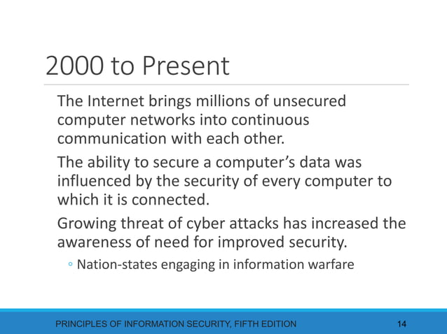 Information Assurance And Security - Chapter 1 - Lesson 1 | PPT | Information and Network ...