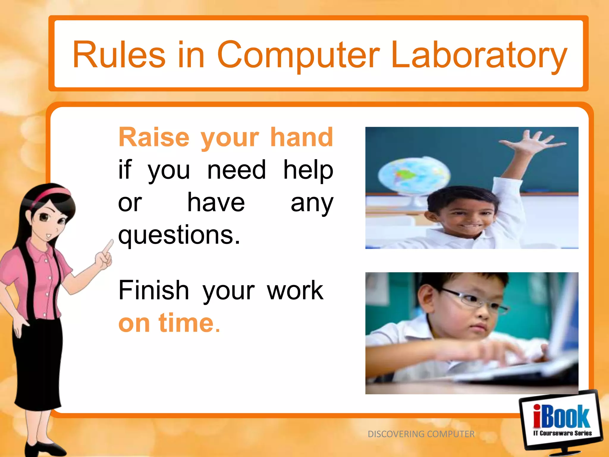 Grade 1 Computer Lesson 1 | PPTX