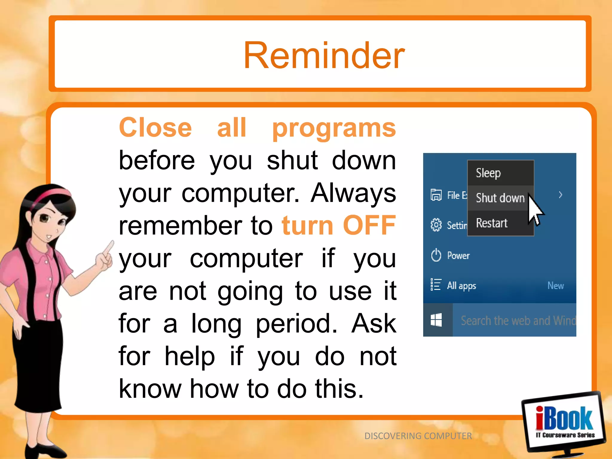 Grade 1 Computer Lesson 1 | PPTX