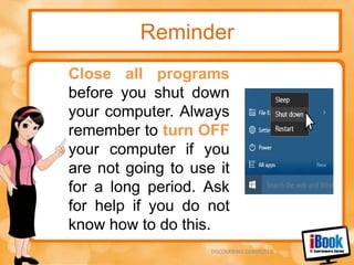 Grade 1 Computer Lesson 1 | PPTX