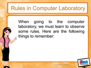 Grade 1 Computer Lesson 1 | PPTX