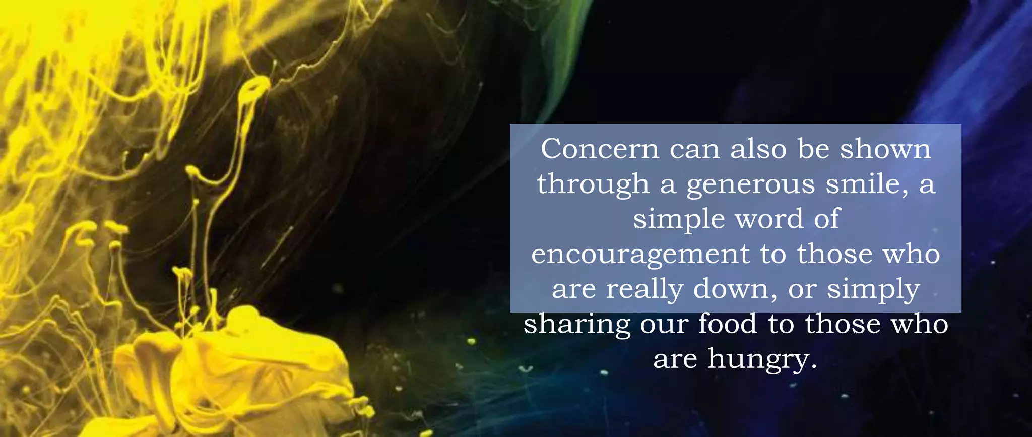 Lesson 1: Concern for Others | PPTX