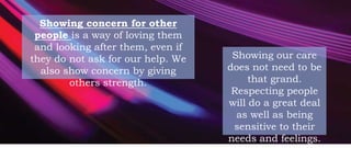 Lesson 1: Concern for Others | PPTX