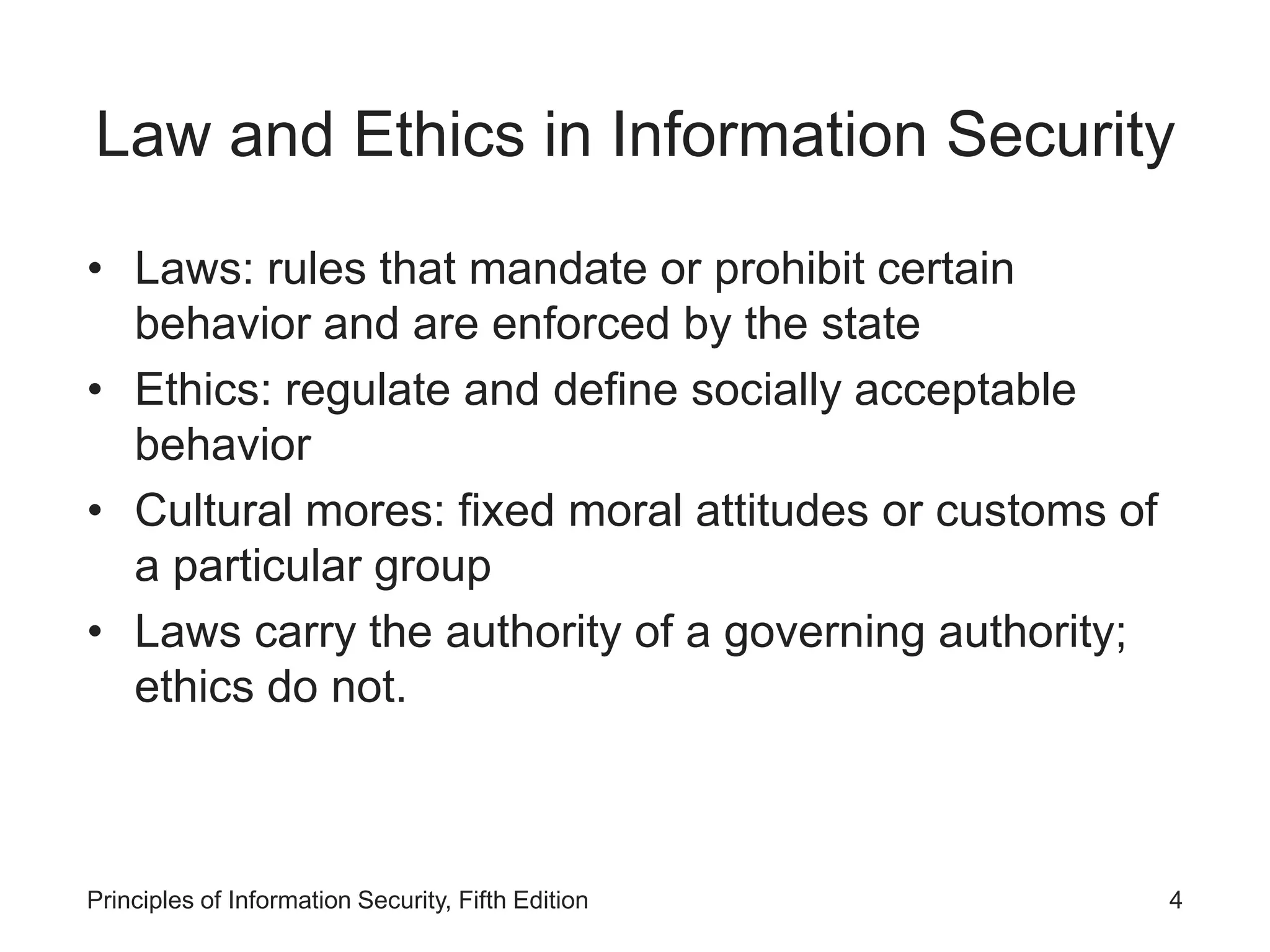 Lesson 1- Laws and Ethics | PPT