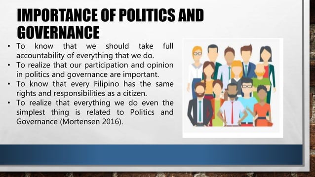 Concepts, Relations and Importance of Politics and Governance | PPTX ...