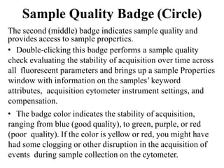 Lesson 1 Basic Tutorial Data Analysis Software for Flow Cytometry | PPTX