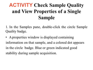 Lesson 1 Basic Tutorial Data Analysis Software for Flow Cytometry | PPTX