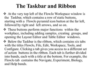 Lesson 1 Basic Tutorial Data Analysis Software for Flow Cytometry | PPTX