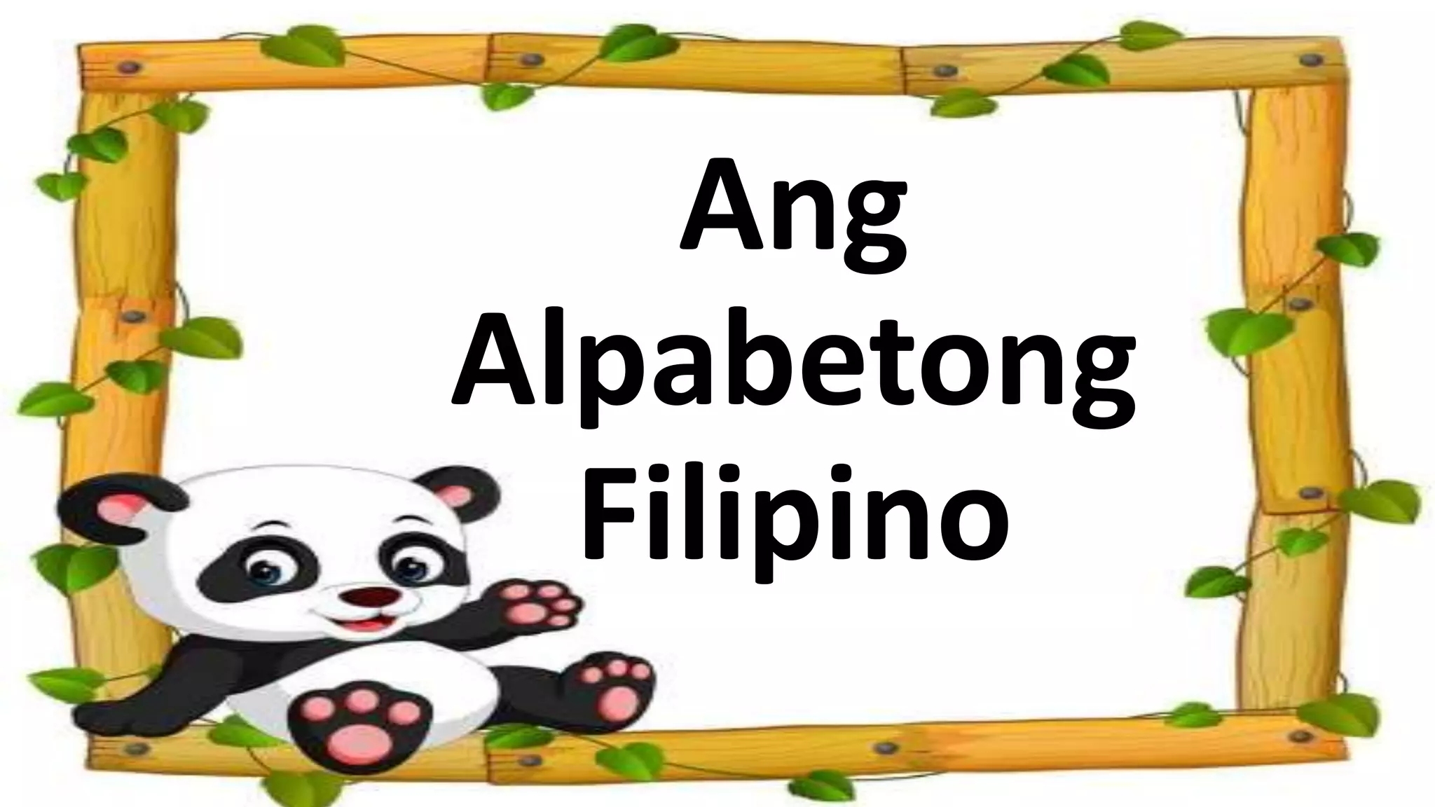 Lesson 1. Alpabetong Filipino | PPTX