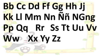 Lesson 1. Alpabetong Filipino | PPTX