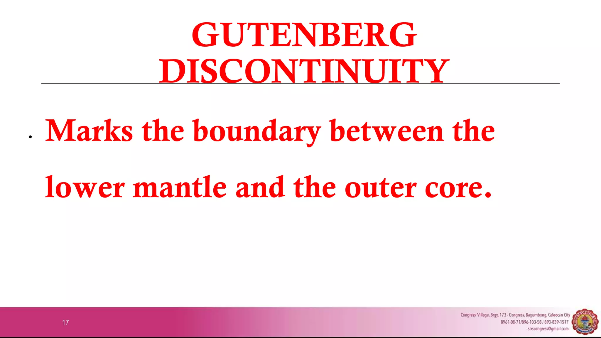 Lesson 1.1 layers of earth | PPTX