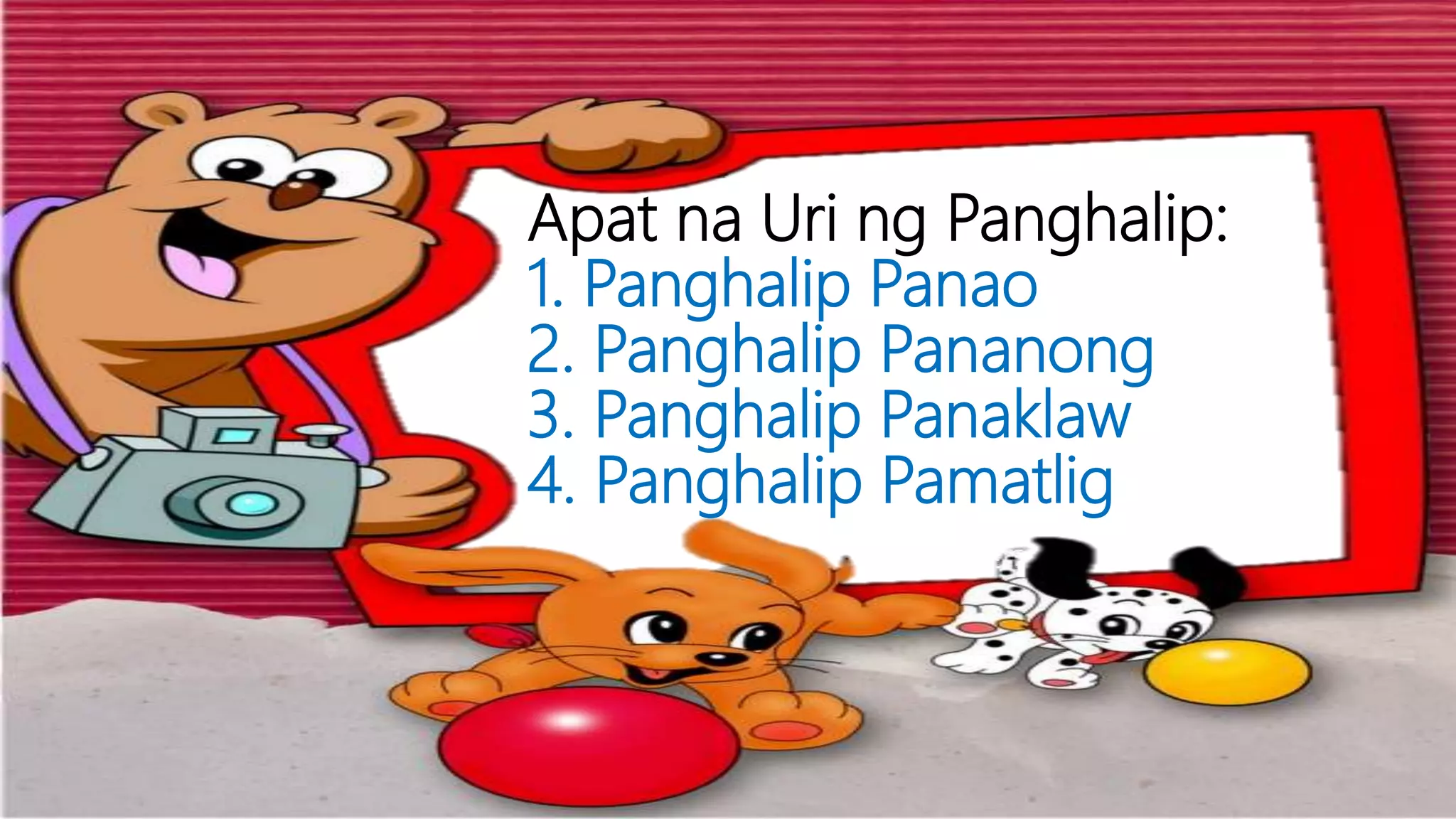 Panghalip Panao | PPTX