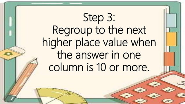 Addition with Regrouping | PPTX