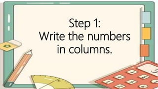 Addition with Regrouping | PPTX