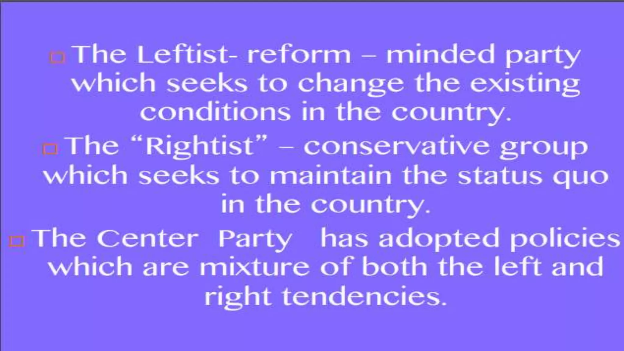 Lesson 10: POLITICAL PARTIES | PPTX