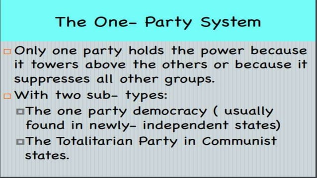 Lesson 10: POLITICAL PARTIES | PPTX | Elections | Politics