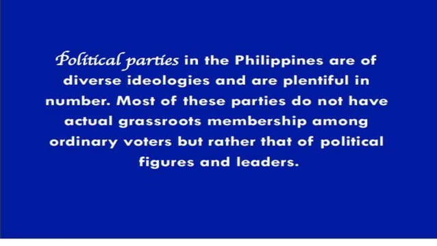 Lesson 10: POLITICAL PARTIES | PPTX | Elections | Politics