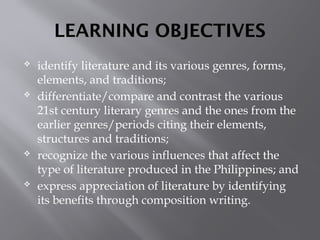 Lesson1- 21st Century Literature from the Philippines- quarter 1.pptx
