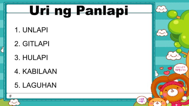 Salitang-Ugat at Panlapi | PPTX