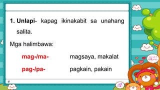 Salitang-Ugat at Panlapi | PPTX