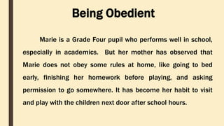 Developing and Practicing Obedience | PPTX