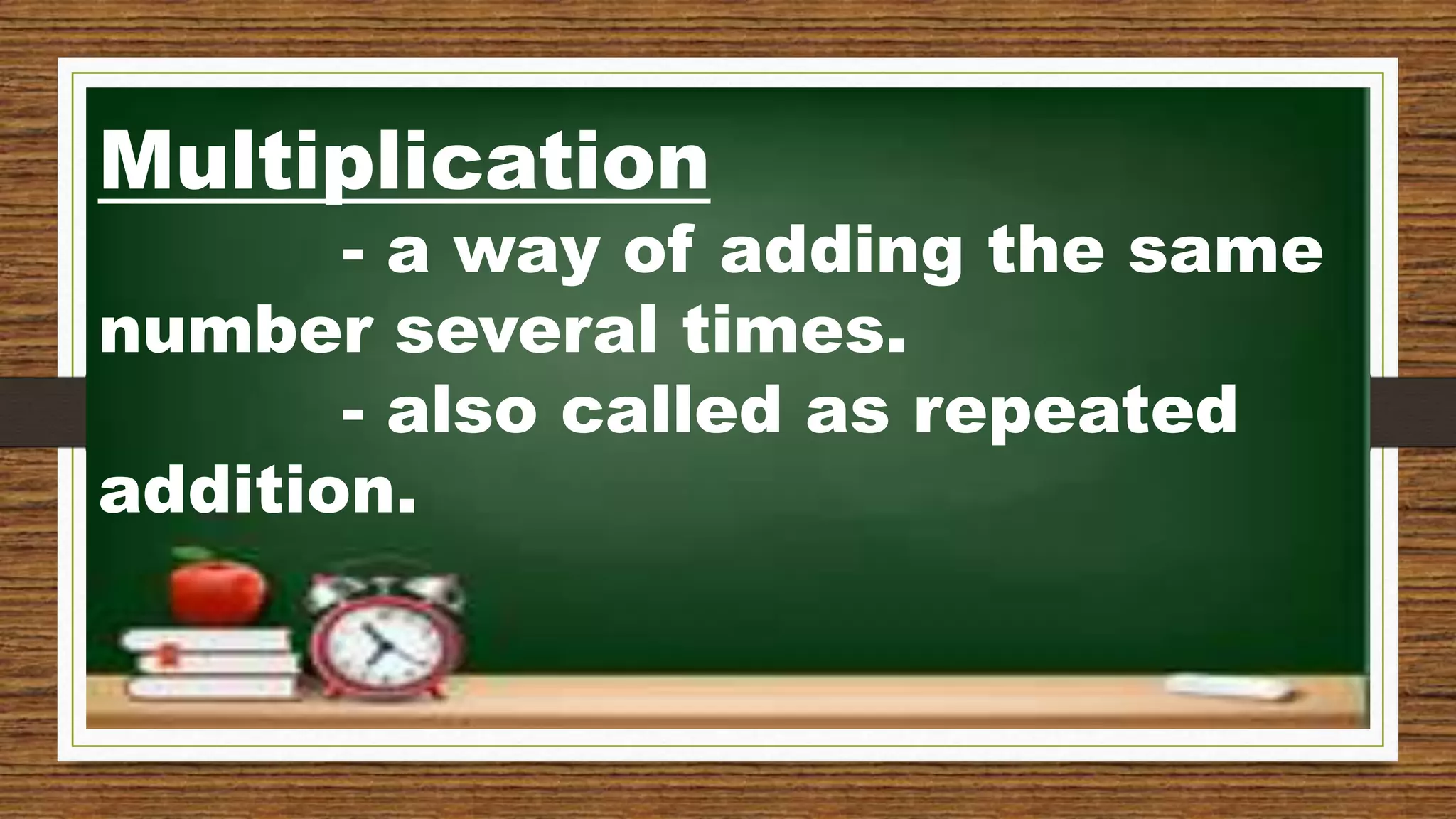 Understanding Multiplication | PPTX