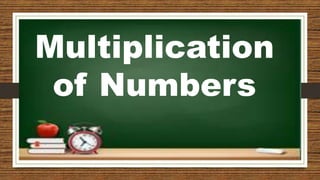 Understanding Multiplication | PPTX