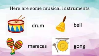 MUSICAL INSTRUMENT AND SOUND VOLUME | PPT
